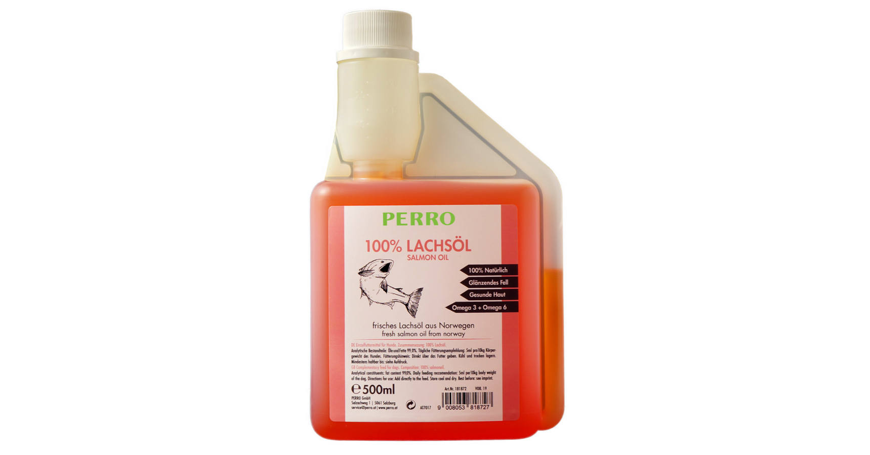PERRO Lazacolaj - 500 ml - SZŐR ÉS BŐRÁPOLÁS - Best4Pets - minden, amire kutyádnak szüksége van